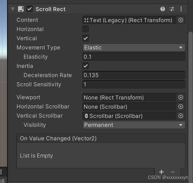 Unity 中创建滚动文本unity 滚动条文本 Csdn博客