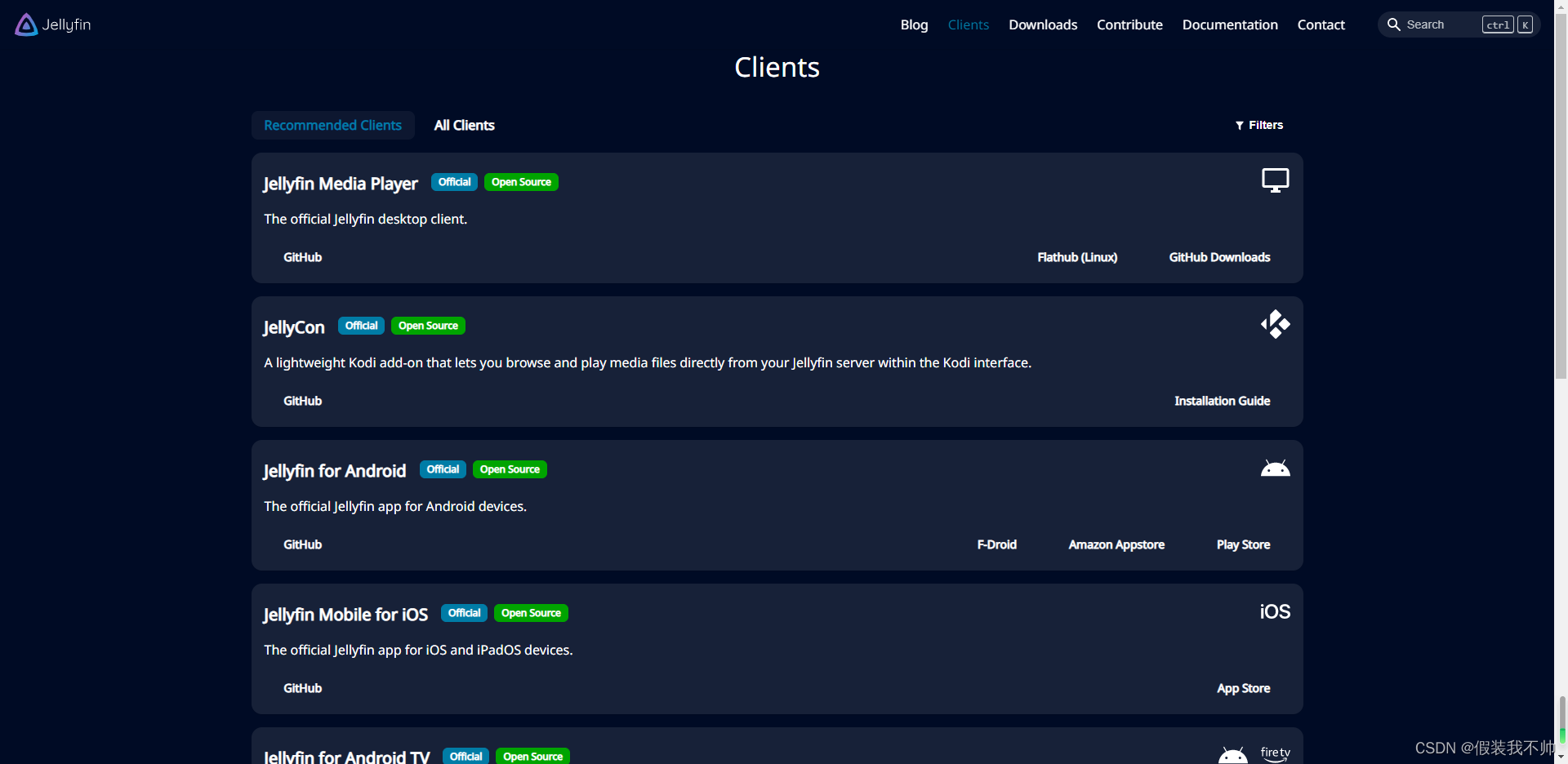 Jellyfin简介-CSDN博客