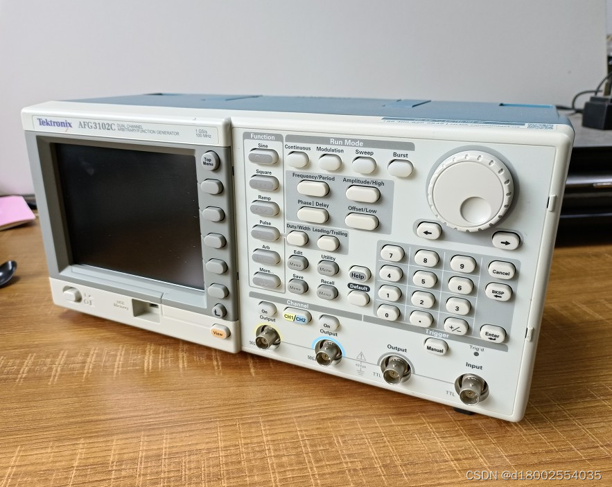 泰克Tektronix AFG3102C函数信号发生器_afg3102c信号发生器说明书-CSDN博客