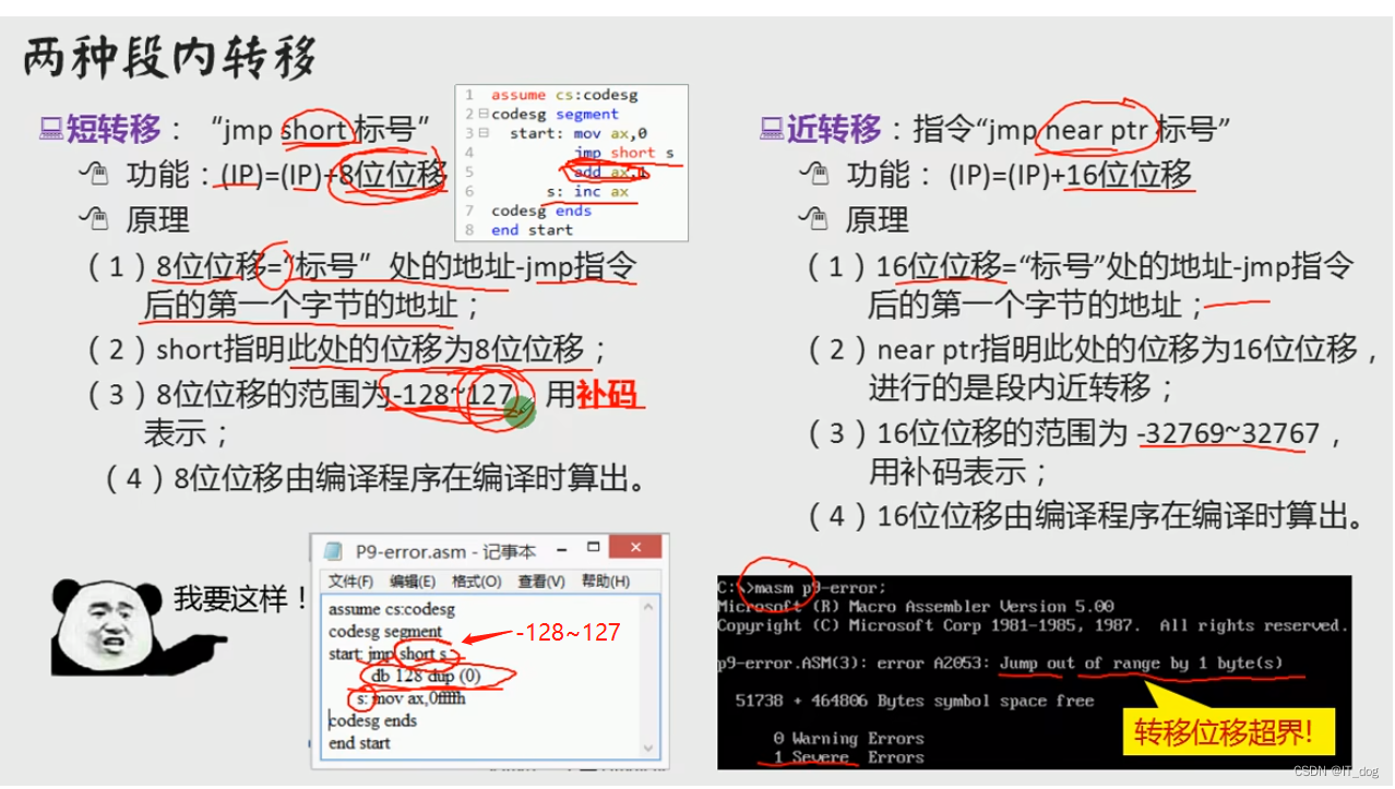 【8086汇编】jmp指令内存详解-CSDN博客