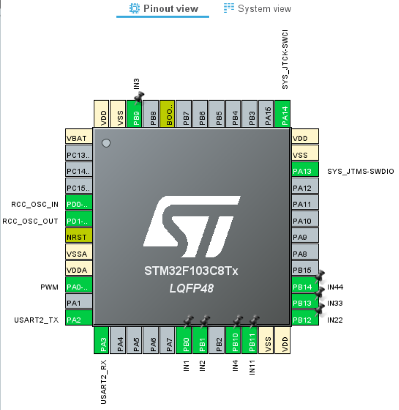 蓝牙小车（基于stm32f103c8t6/HAL库/CubeMX/超详细,包含代码讲解和原理图）-CSDN博客