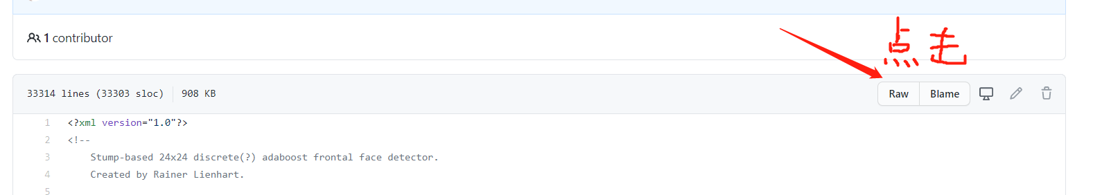 OpenCV做人脸检测时,haarcascade_frontalface_default.xml等文件的下载_怎么下载opencv的xml文件-CSDN博客