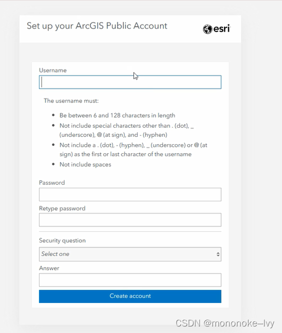 创建 ArcGIS Online 公共账户的流程及注意事项_arcgis online账号怎么注册-CSDN博客