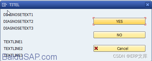 SAP ABAP弹出选择框函数汇总_sap 弹框 函数-CSDN博客