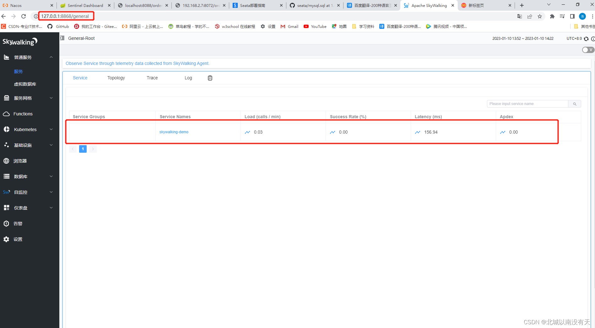 SkyWalking基础知识_skywalking 日志-CSDN博客