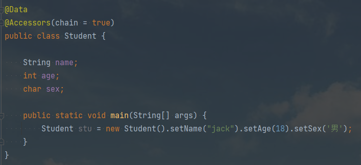 @Accessors 注解详解-CSDN博客