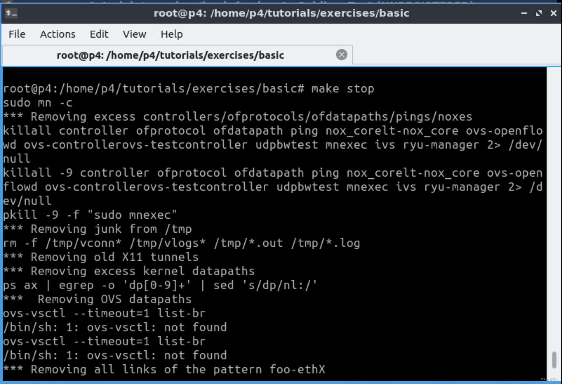 P4语言学习（1）——basic实验_p4 basic-CSDN博客