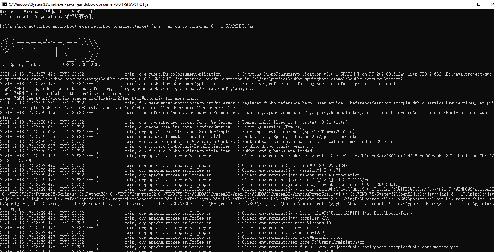 SpringBoot整合Dubbo3.0基础配置_springboot2.2.6整合dubbo3.0.6-CSDN博客