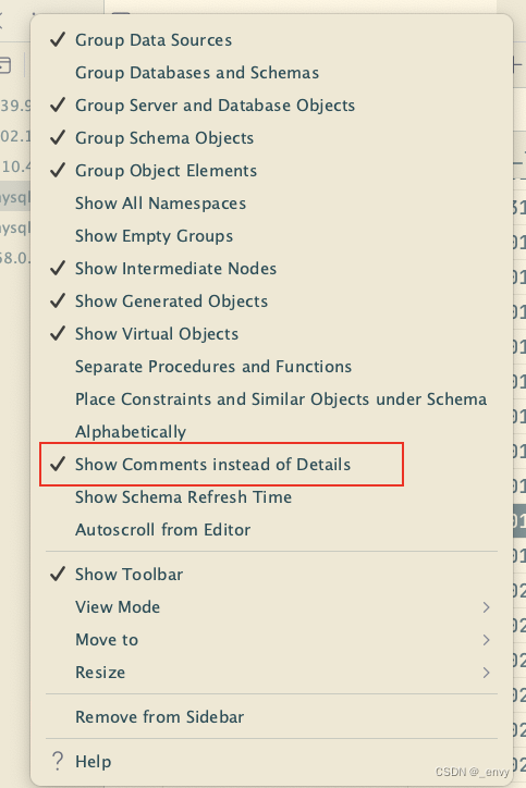 datagrip 2023 显示表注释_datagrip 不显示oracle注释-CSDN博客