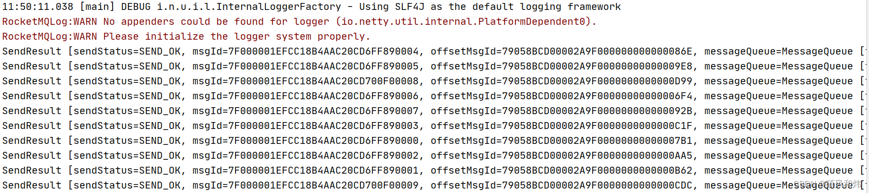 【RocketMQ生产者发送消息的三种方式:发送同步消息、异步消息、单向消息&案例实战&详细学习流程】-CSDN博客