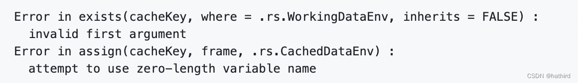 解决一个R语言/Rstudio更新报错问题_error in exists(cachekey, where = .rs.workingdatae-CSDN博客