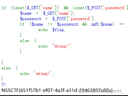 【NSSCTF】刷题记录——[SWPUCTF 2021 新生赛]系列（WEB篇）_node5.anna.nssctf.cn:22651 ?>-CSDN博客