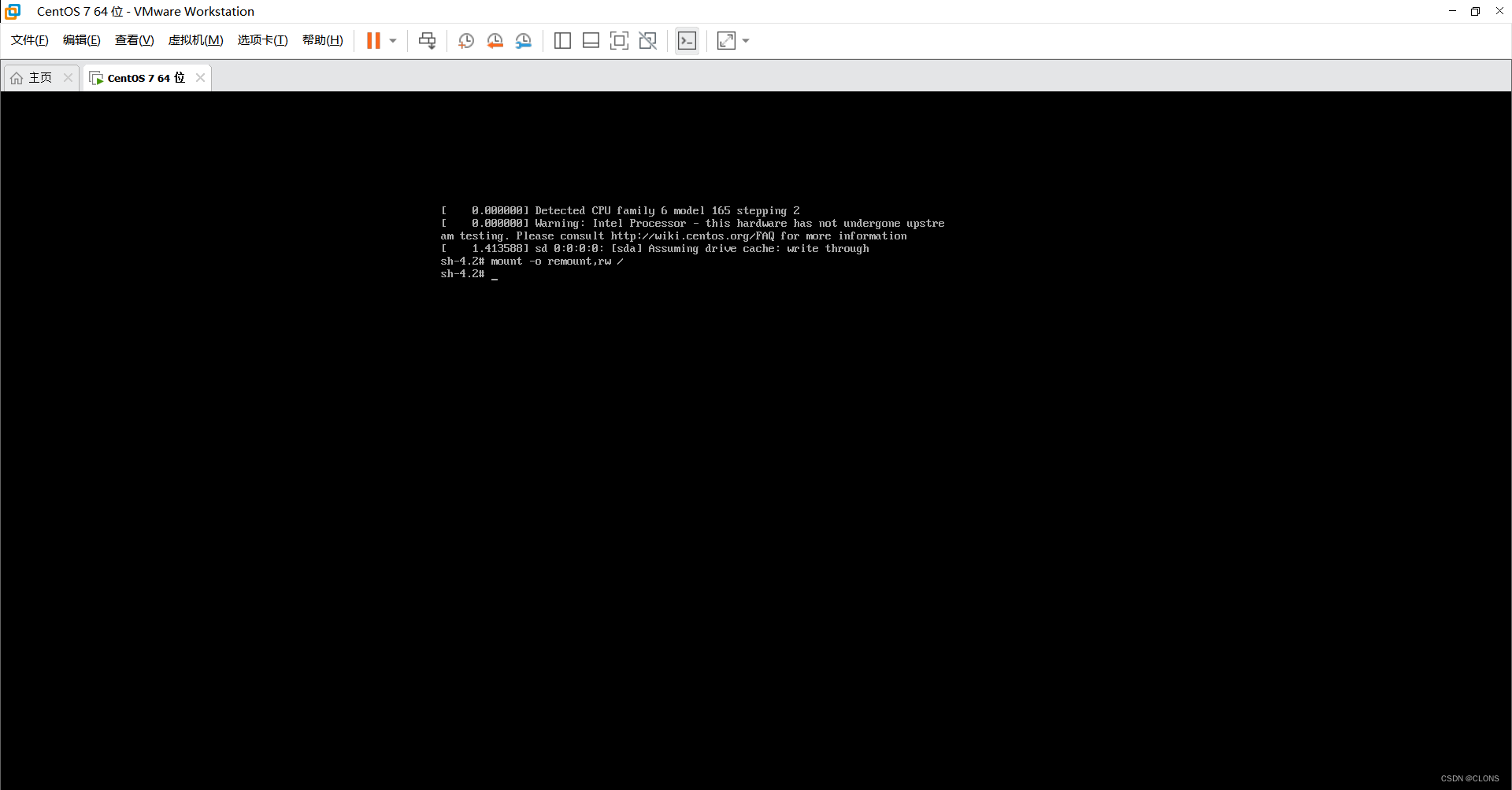 Linux 找回root账户密码_linux查看root密码-CSDN博客