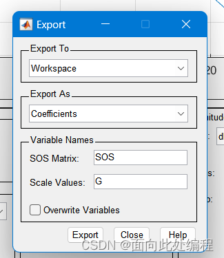 MATLAB中FilterDesigner的使用_matlab2022b没有filter designer-CSDN博客