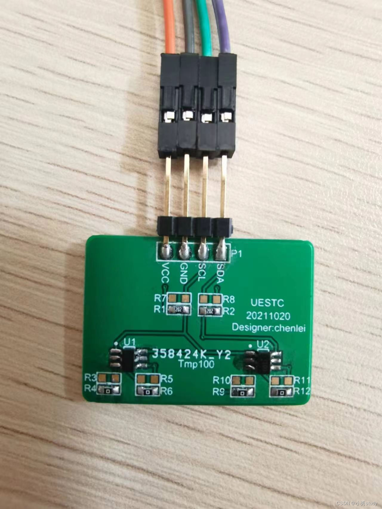 I2C学习——读取温度芯片tmp100的温度-CSDN博客