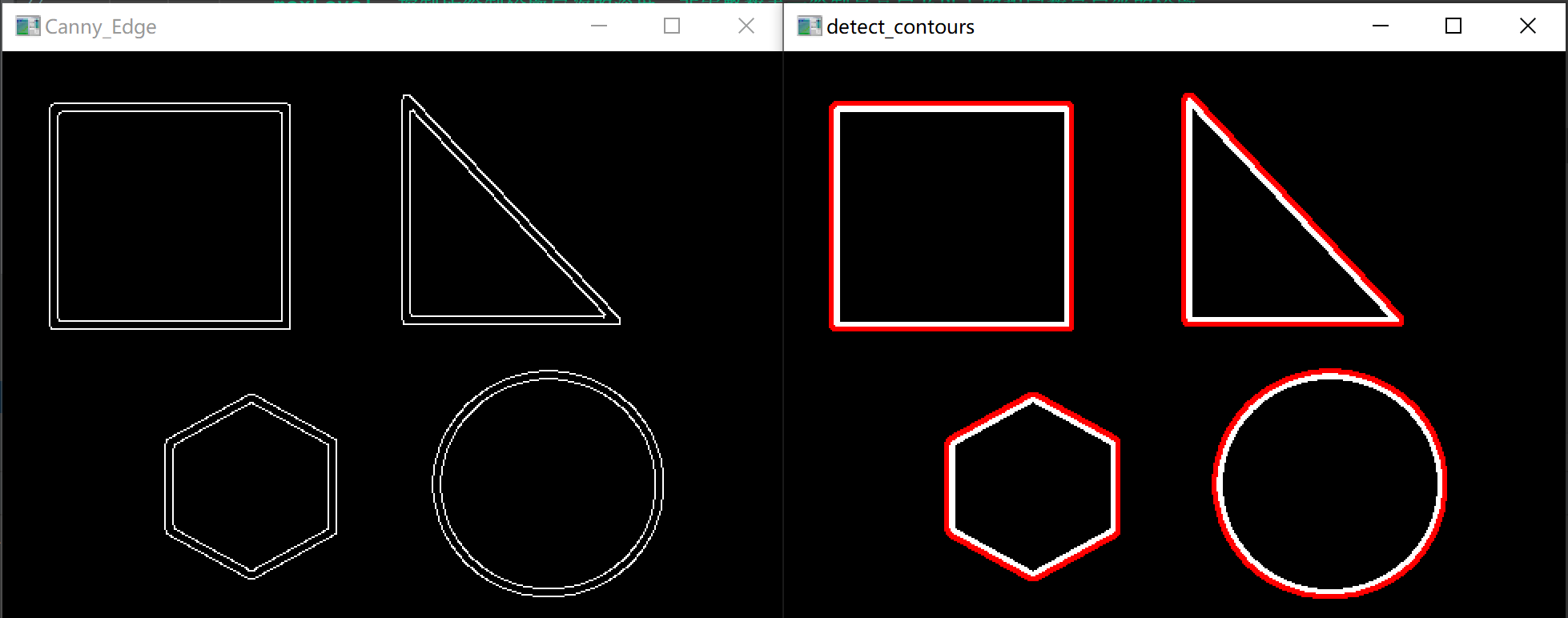 图像轮廓——findContours和drawContours、逼近多边形approxPolyDP_逼进多边形-CSDN博客