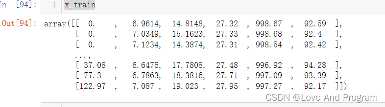 skleaen报错UserWarning: X has feature names, but LassoCV was fitted without feature names ...