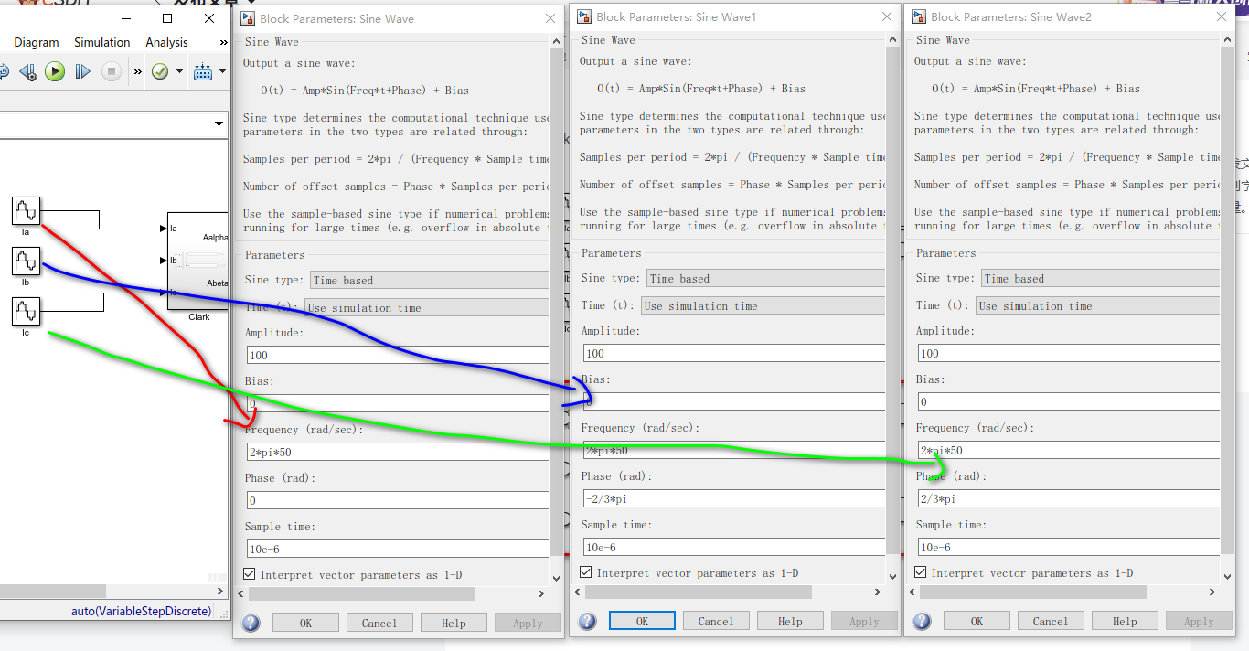 PMSM FOC控制 Matlab/Simulink仿真之Clark变换_为什么要使用clark变换-CSDN博客