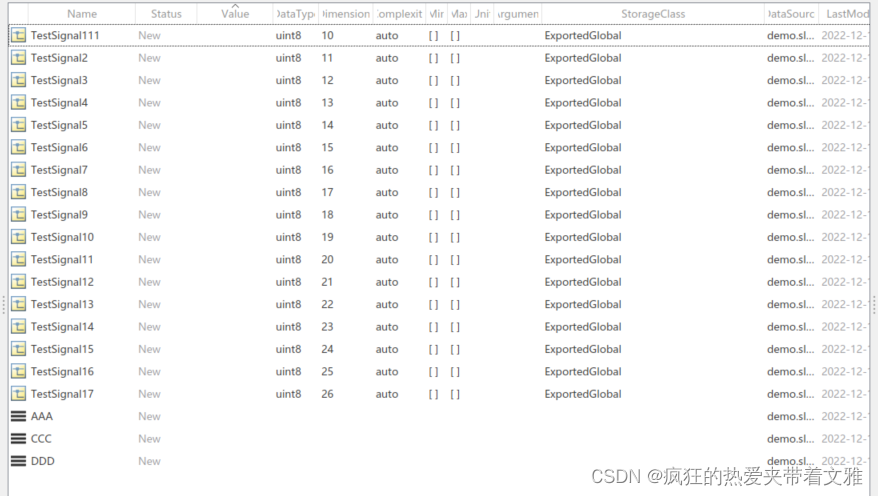 【matlab专题】脚本（4）：Excel数据导入数据字典：Bus、Signal、Enum_matlab sldd bus-CSDN博客
