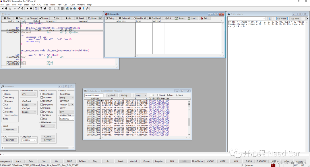 TRACE32调试技巧：如何加载自定应调试界面_trace32 display trace-CSDN博客