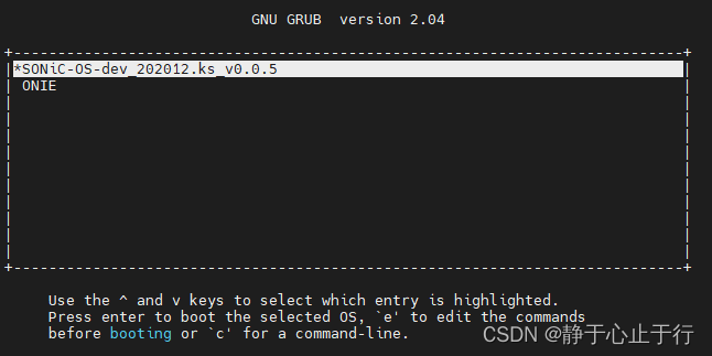 通过U盘安装ONIE和基于ONIE安装NOS系统_no suitable video mode found-CSDN博客