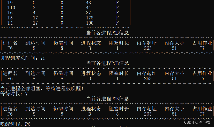 操作系统课程设计(作业调度、内存管理、进程调度、进程阻塞等) Csdn博客