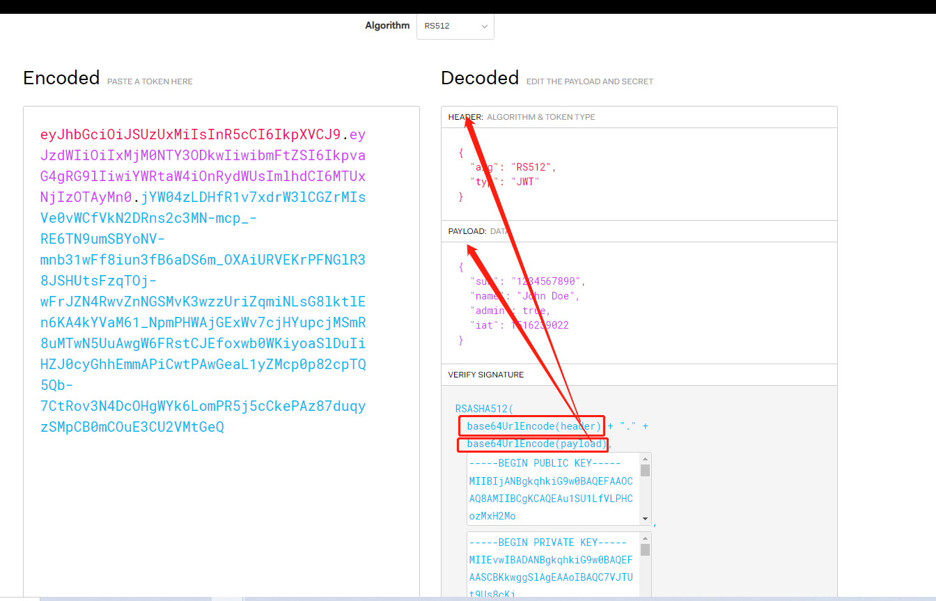 Gin-使用JWT的非对称加密算法RSA512签名_jwt 使用rsa加密算法-CSDN博客