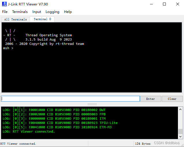 RT-Thread使用jlink输出log_rtthead工程支持jlink-CSDN博客