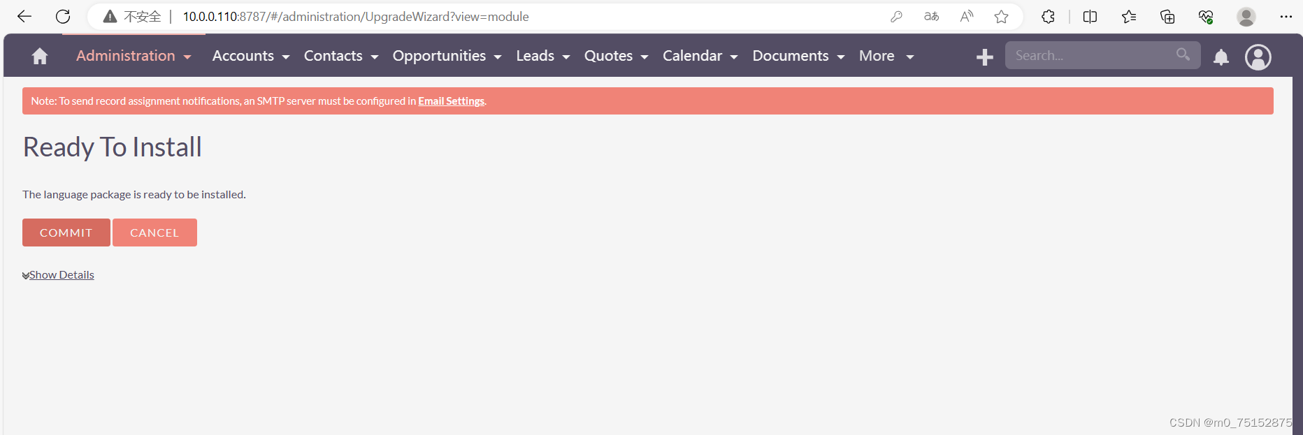 Linux 使用虚拟化技术搭建SuitCRM系统_suitecrm docker-CSDN博客