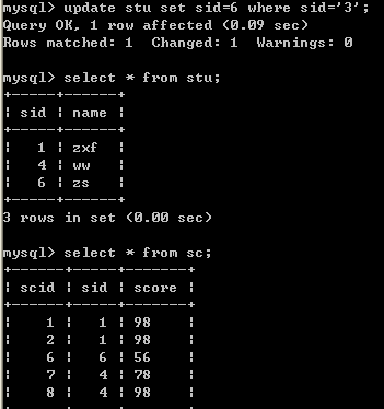 MySQL外键之级联_mysql cascade-CSDN博客