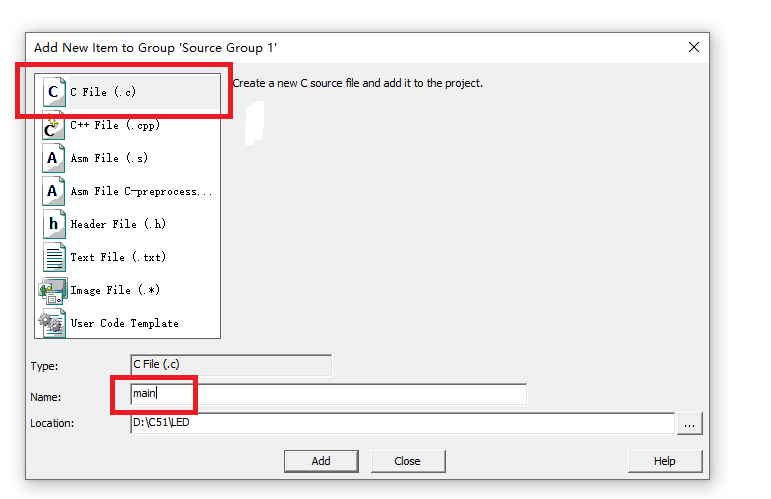 【51单片机】创建一个C51工程_keil5如何新建一个c51工程-CSDN博客