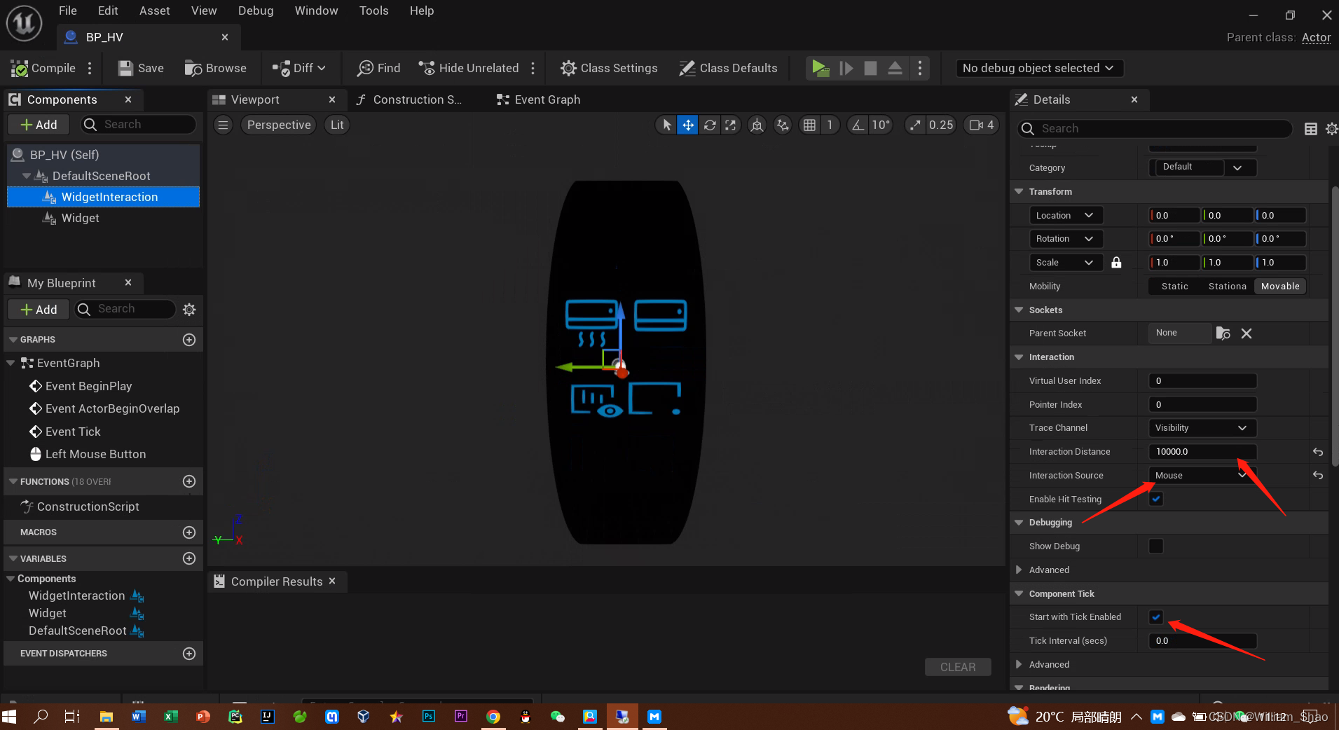 UE 使用鼠标与3DWidget交互_ue widget interaction-CSDN博客