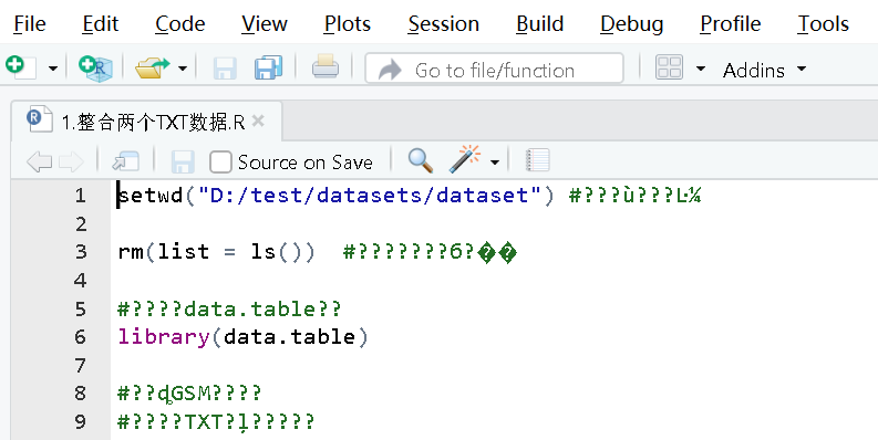 RStudio打开Rscript乱码_r script中文乱码-CSDN博客