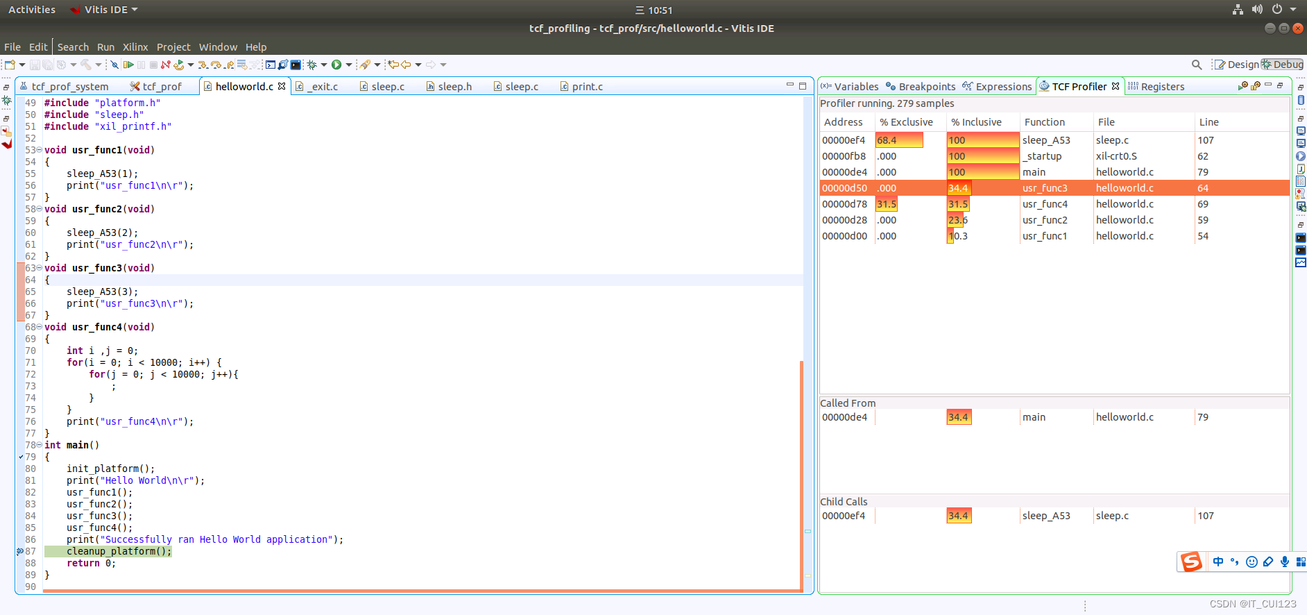 Xilinx Vitis TCF Profiler性能剖析器应用-CSDN博客