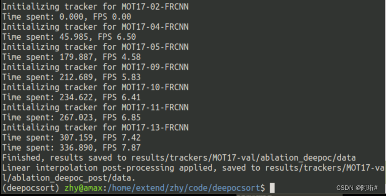 Deep-OC-SORT复现记录_deepocsort-CSDN博客
