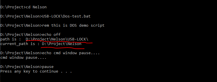 DOS编程---如何获取路径（%cd% and %~dp0）-CSDN博客