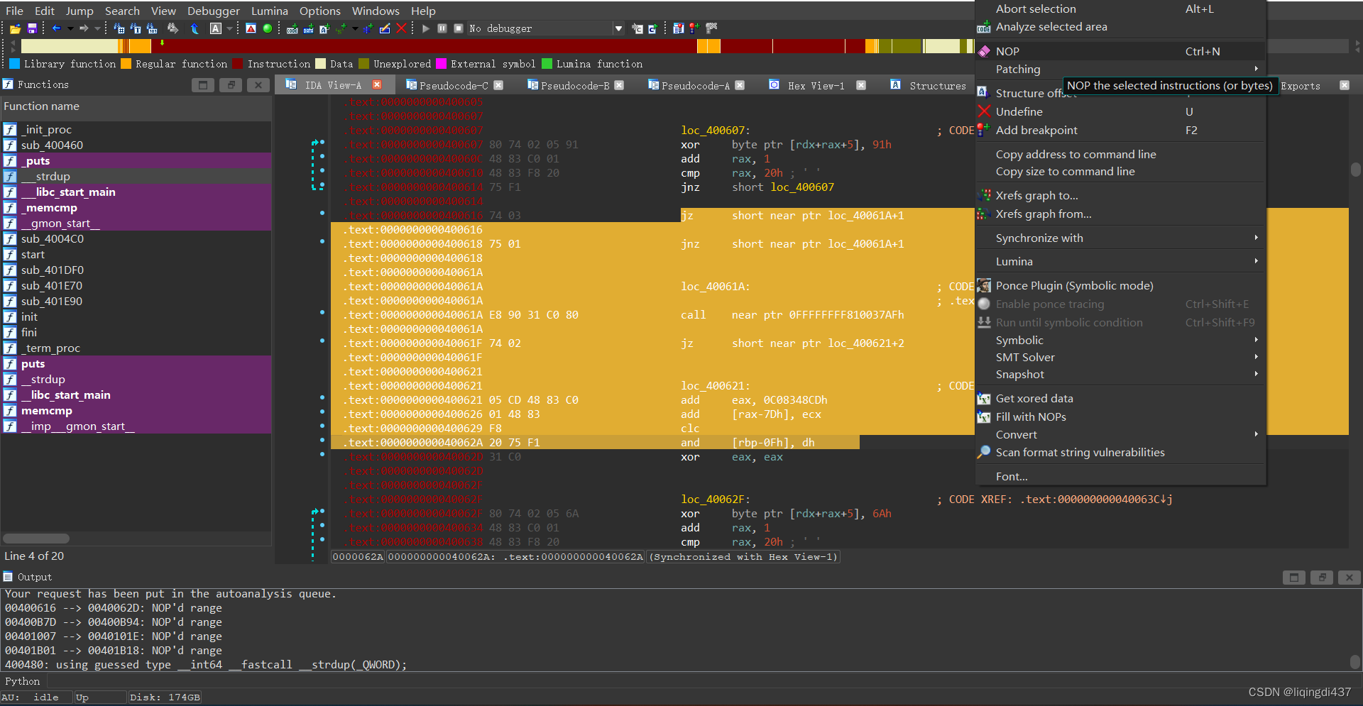 [WUSTCTF 2020]funnyre-复现-CSDN博客