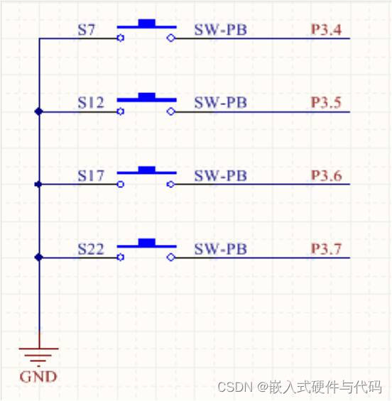 单片机独立按键输入单片机 外部按键输入 Csdn博客 