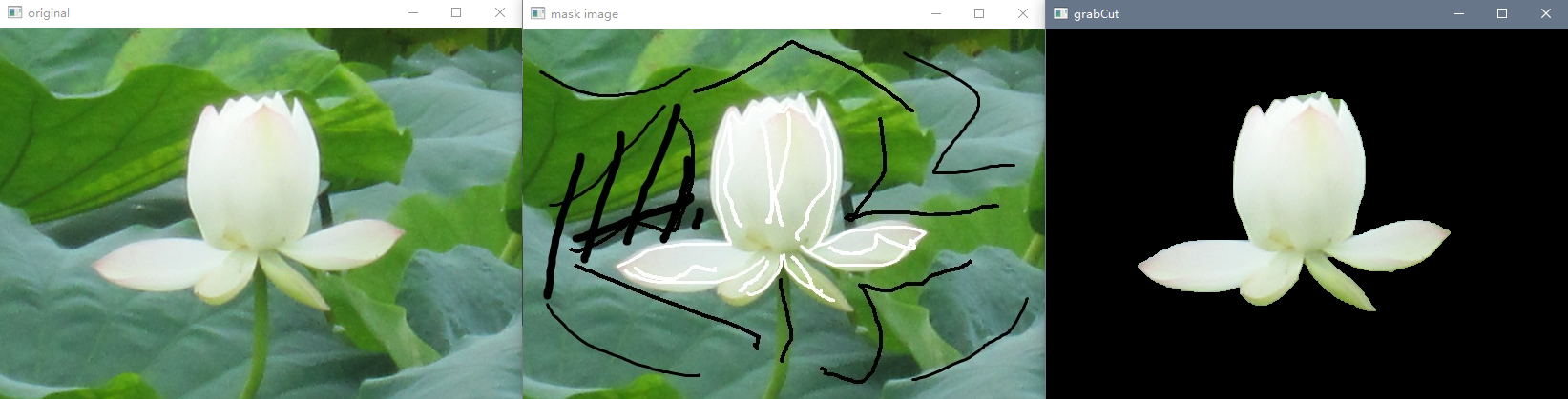 【OpenCV-Python】24.OpenCV的交互式前景提取_opencv交互式前景提取-CSDN博客