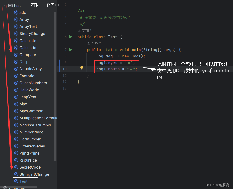 Java 封装--关于权限的四个关键字_java四个访问权限控制关键字-CSDN博客