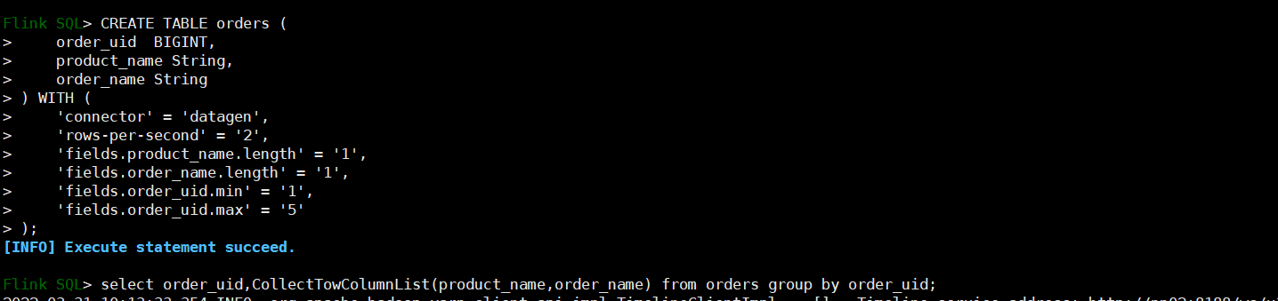 FLINKSQL自定义UDF函数2之在FlinkSqlClient注册并测试_flink sql cilent 使用自定义函数-CSDN博客