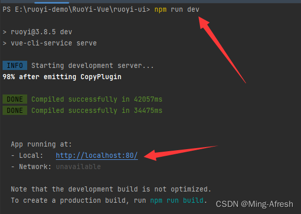 若依ruoyi——手把手教你制作自己的管理系统【一、启动项目】_若依开发自己的系统-CSDN博客