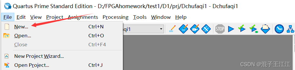 Quartus中运用多种方式设计一个D触发器，并进行仿真，时序波形验证_quartus的node finder-CSDN博客