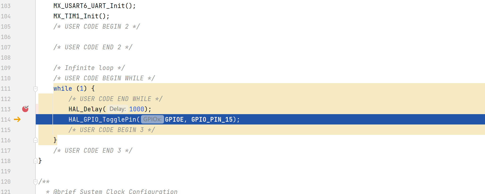 STM32F407 CUBEMX 生成代码CLION openOCD调试异常跑飞_cubemx生成代码仿真跑飞-CSDN博客