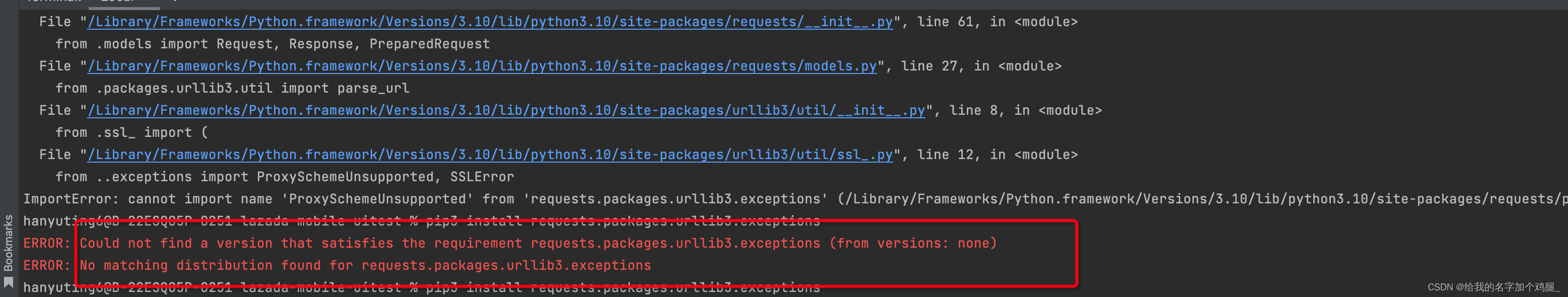 ‘collections‘ has no attribute ‘MutableMapping‘ 解决方案_module 'collections' has no attribute ...