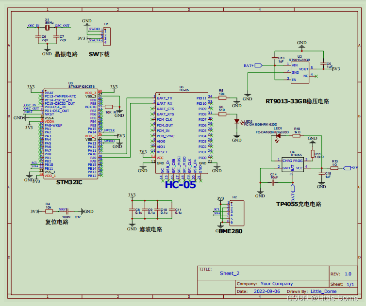 BME280嵌入式设计-基于STM32F103的温湿度气压控制板-支持蓝牙串口输出数据！！！_bme280 stm32-CSDN博客