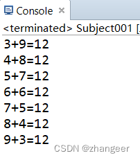 Java 定义两个整数a、b，a、b的取值范围在0-9之间，给出所有符合a+b=12的组合。_定义两个整数a、b,a、b的取值范围在0-9之间,给出所有符合a+b=12的组合-CSDN博客