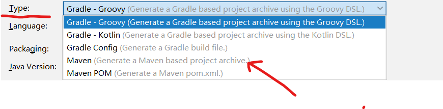 Idea中在创建spring Initializr中显示 No Matching Variant Of Org Springframework Boot Spring Boot Gradle