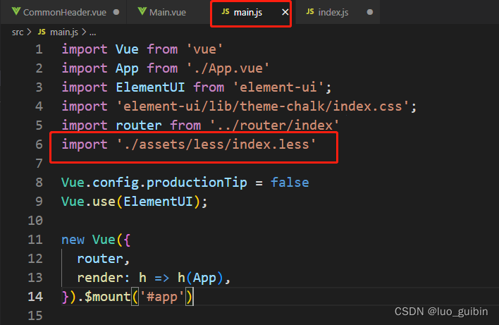 Vue实战开发--后台管理系统Vue+Element ui（5）_vue第五章阶段案例后台管理系统-CSDN博客