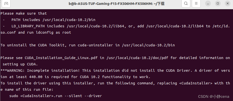 cuda10.2安装失败方案汇总_cuda安装失败解决方法-CSDN博客